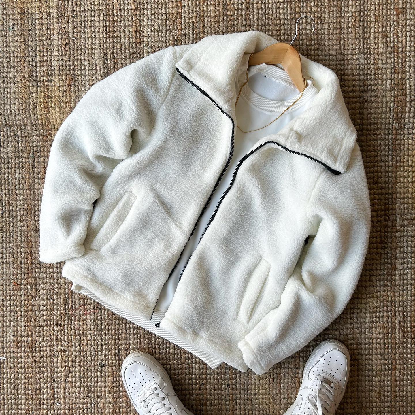 Sherpa Fleece Jacket – Rejeb Store